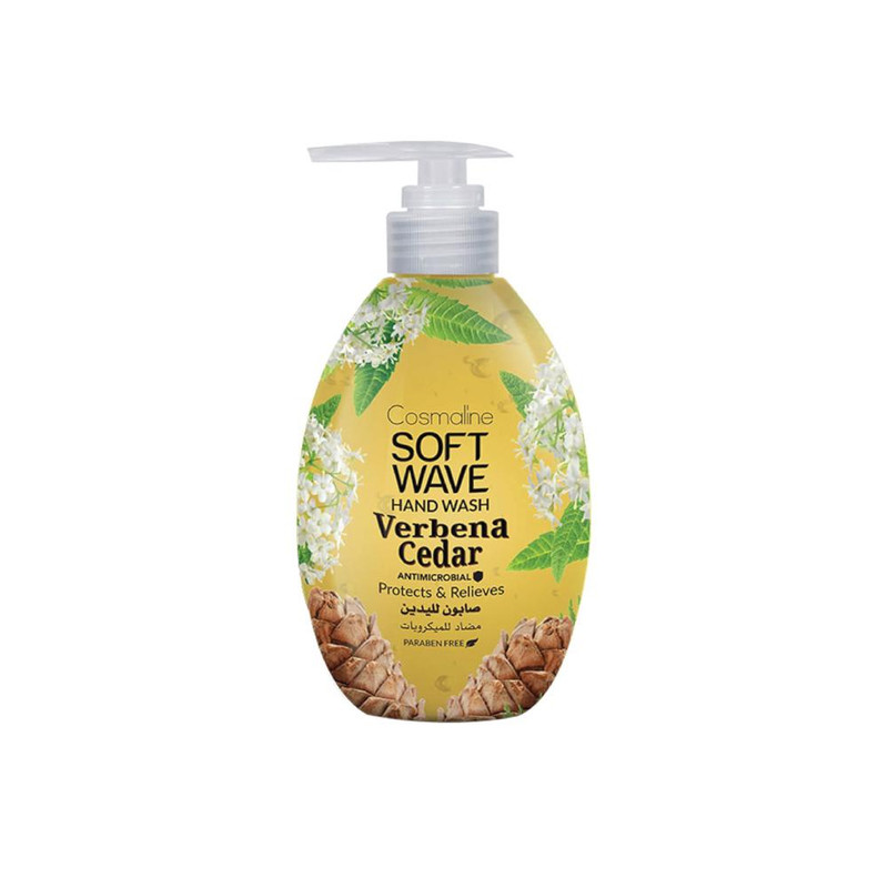 Soft Wave Hand Wash Verbena Cedar 550Ml | Cosmaline